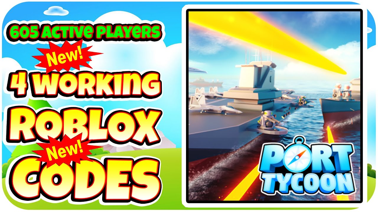 NEW CODES [🚁FREE HELI] Port Tycoon! By Tigger Productions., Roblox GAME ...