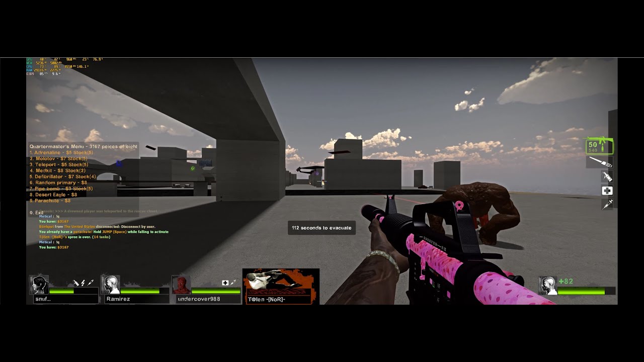 Left 4 Dead 2 Tank Playground Bounty Pirate Marathon - YouTube