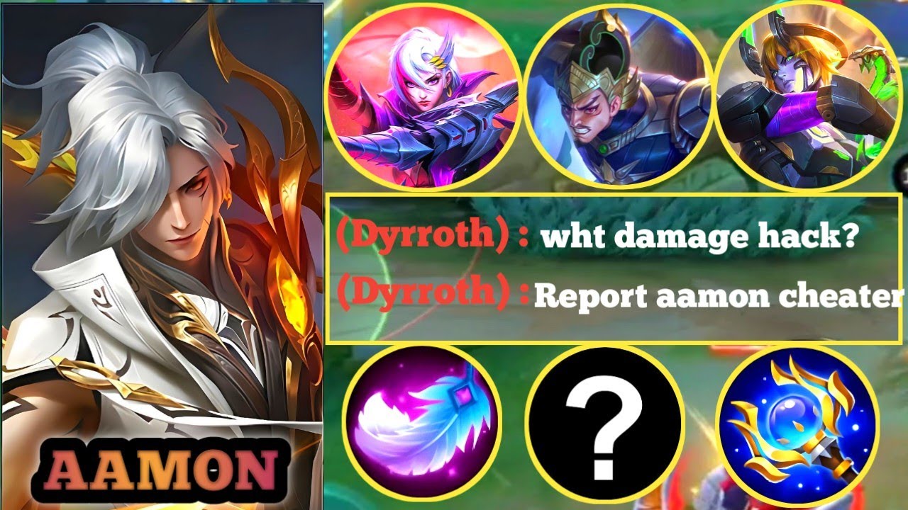 TOP GLOBAL AAMON | BUILD & EMBLEM AAMON TERSAKIT 2024 | MOBILE LEGENDS ...