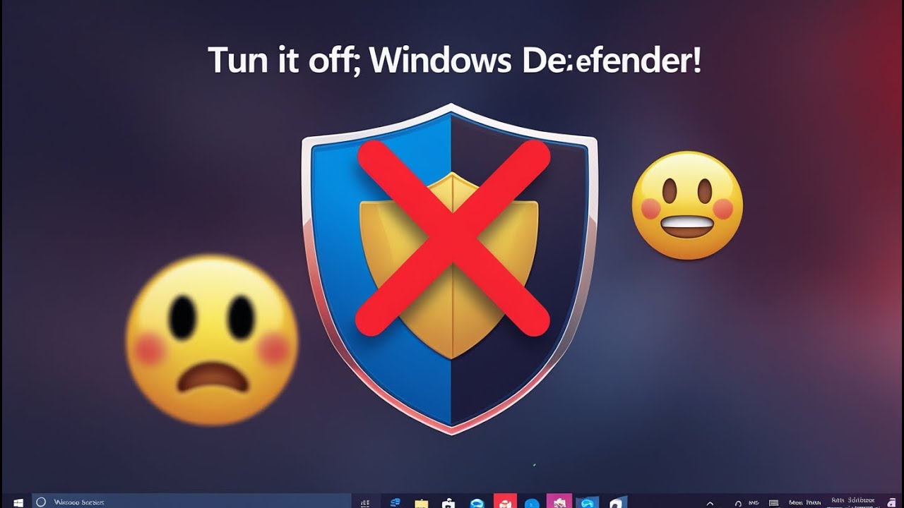 How to Turn Off Windows Defender on Windows 10/11 (2025 Update!) - YouTube