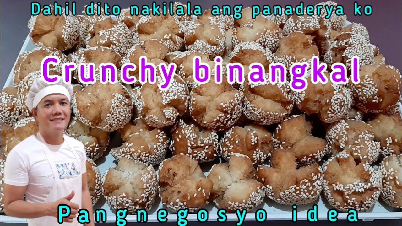 BINANGKAL/ KABAK CRUNCHY RECIPE😲PAANO GUMAWA NG CRUNCHY BINANGKAL ?BAKERY BUSINESS IDEA,BAKING ...
