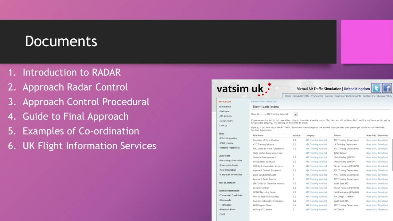 VATSIM UK S3 Lessons: Introduction - YouTube