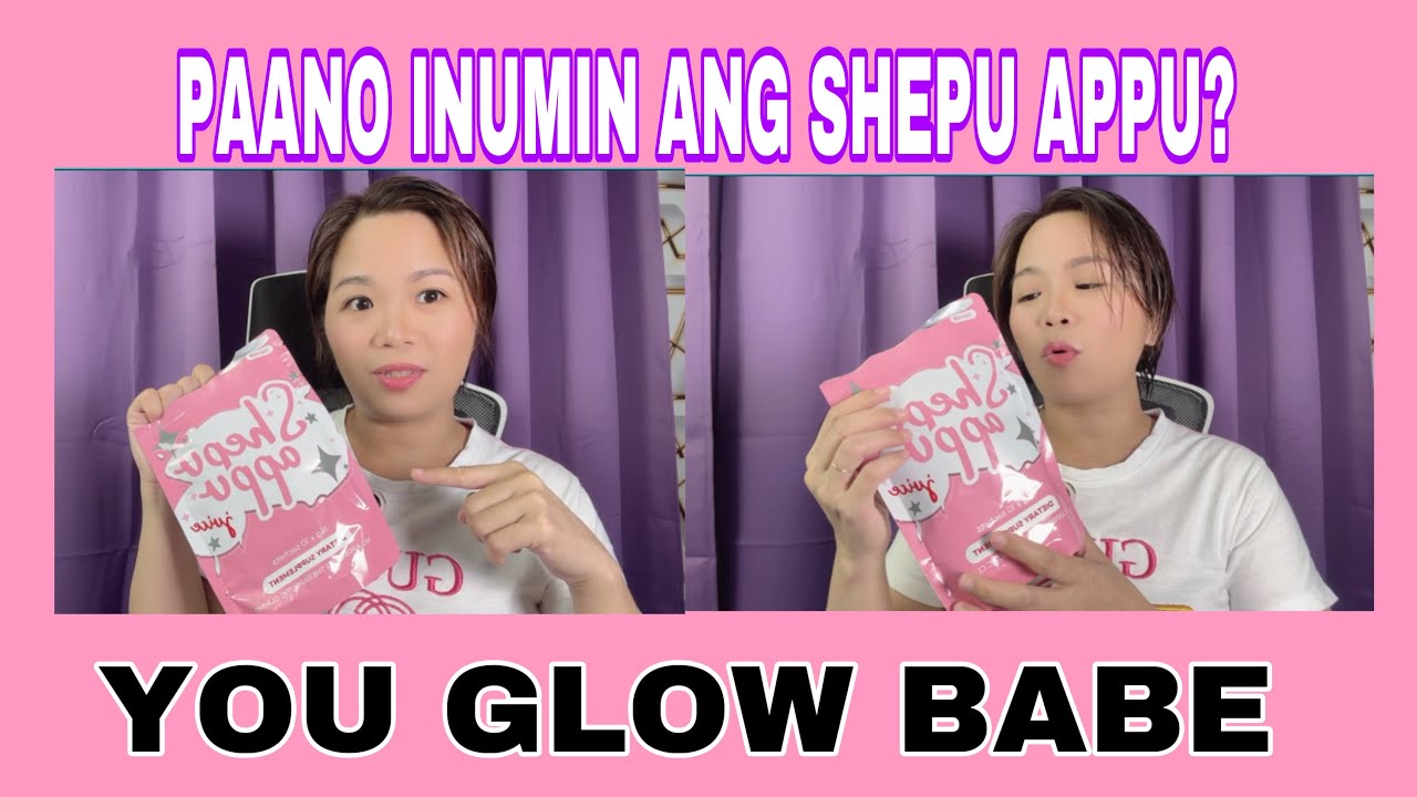 PAANO INUMIN ANG SHEPU APPU ? COLLAGEN BOOST? - YouTube