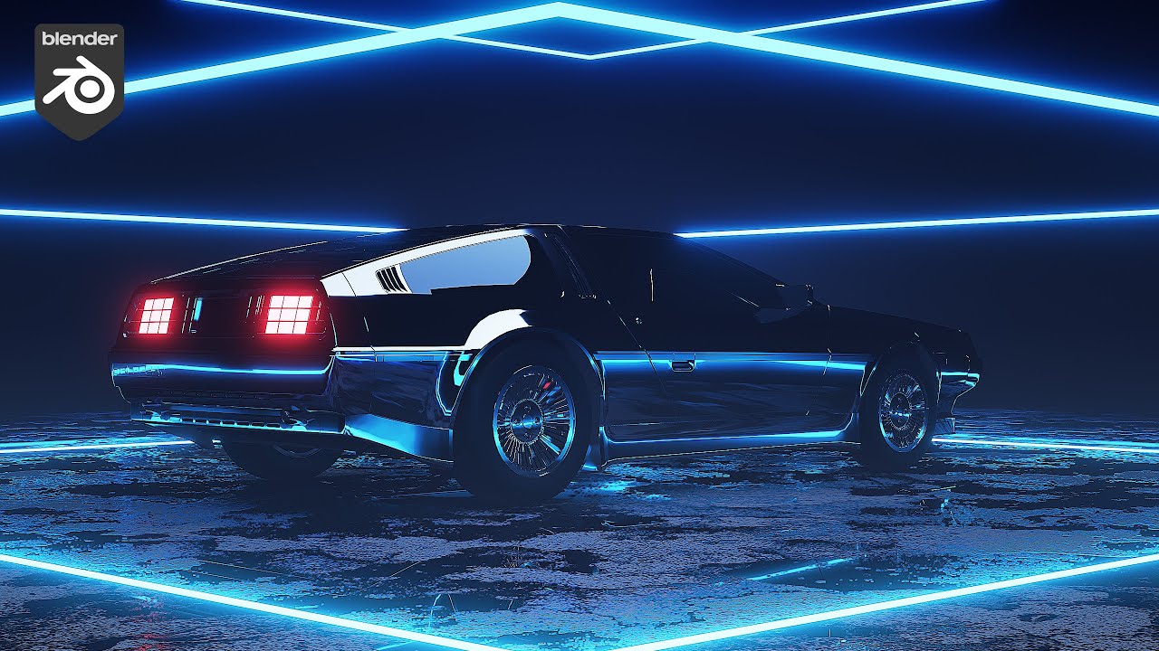 Designing a Car Scene in Blender in Minutes - Eevee & Cycles - YouTube