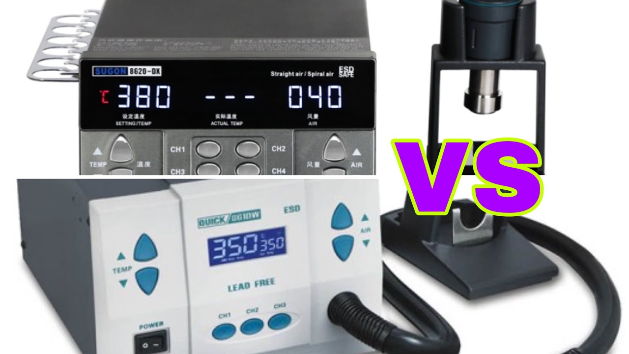QUICK861DW VS SUGON8620DX - YouTube