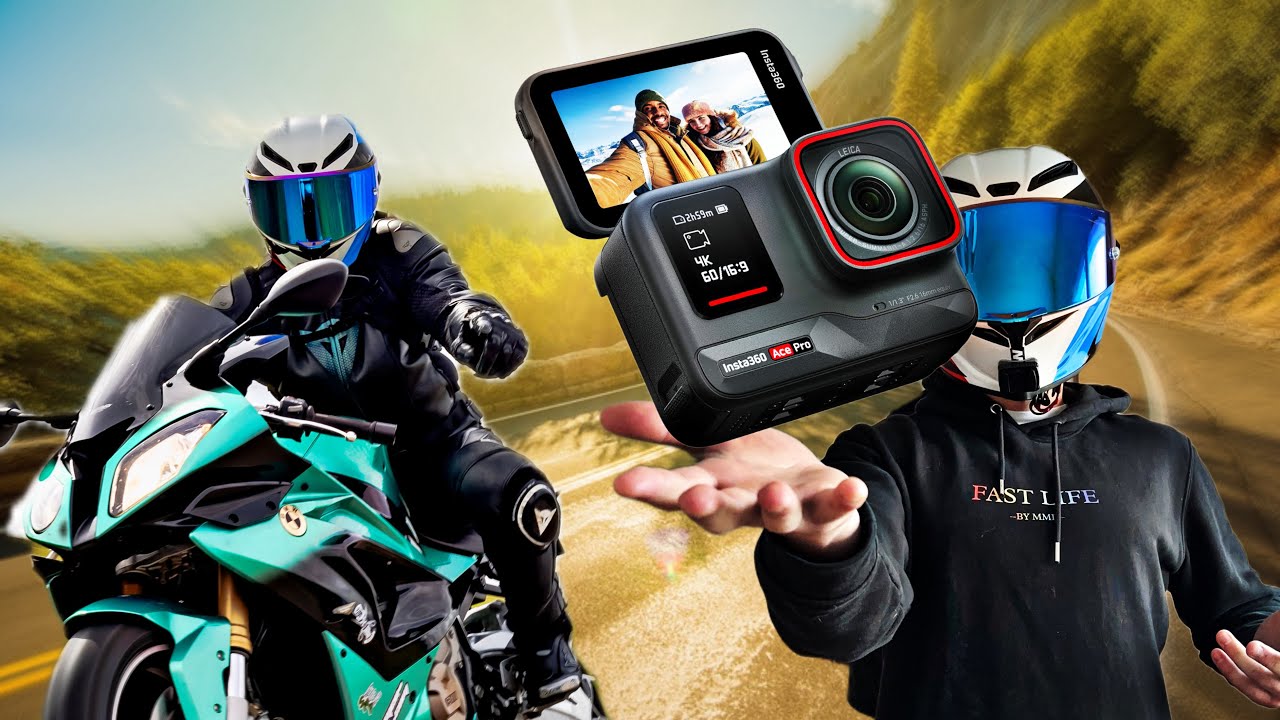 INSTA 360 ACE PRO !💥 la caméra parfaite pour le motovlog ou sur circuit ...