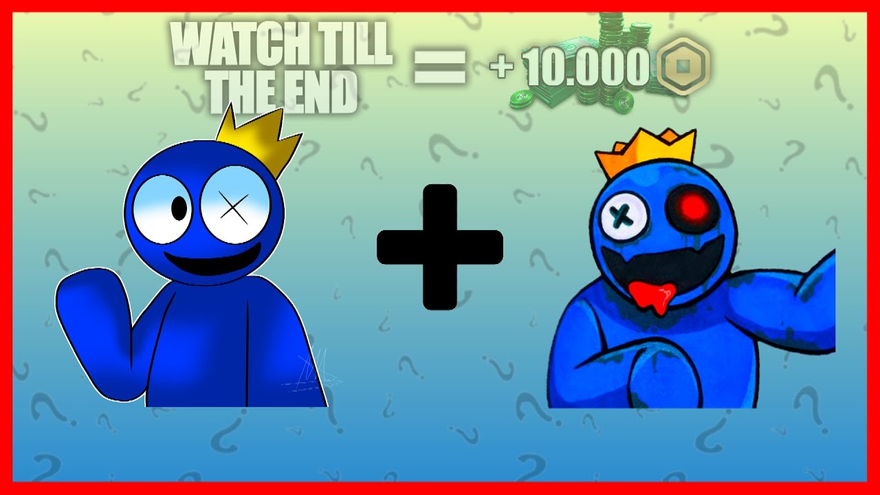 RAINBOW FRIENDS Blue + Blue.exe = ??? - YouTube