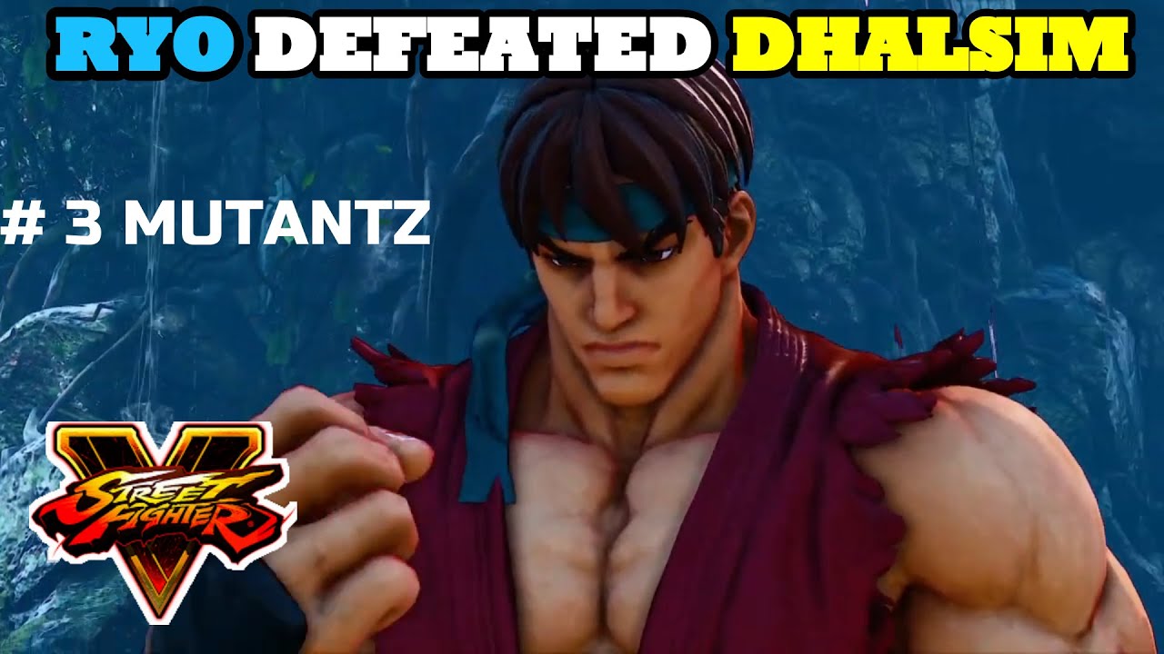 STREET FIGHTER 5 GAMEPLAY | RYU DEFEATED DHALSIM | 2020 | PS4 | - YouTube