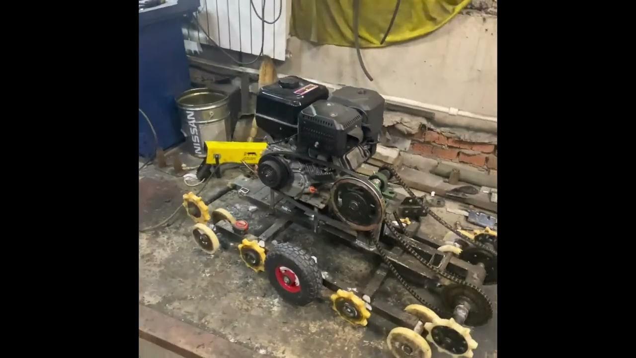 Мотособака из мотоблока. Абгрейд. лифан 20 сил. (2 часть) - YouTube