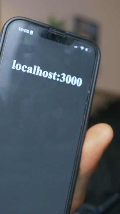 Open localhost on your mobile phone #vscode #shorts - YouTube