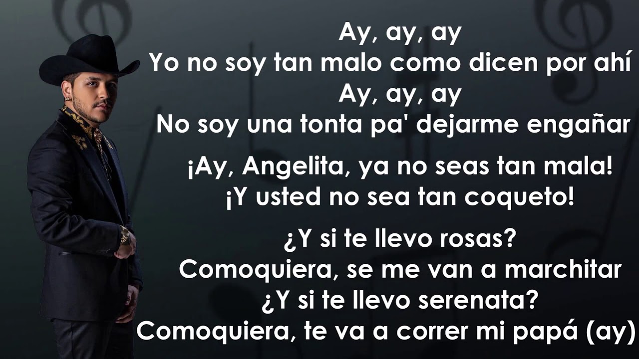 Christian Nodal, Ángela Aguilar - Dime Cómo Quieres (Letra/Lyrics ...