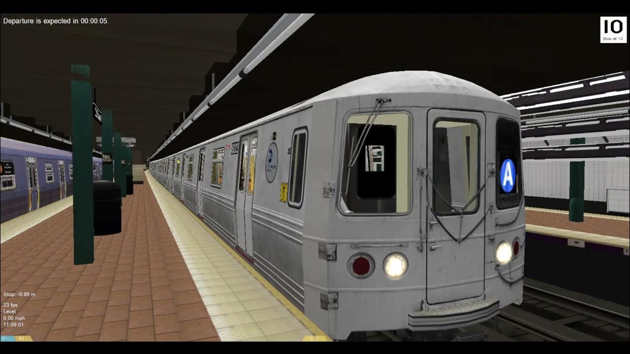 OpenBVE [RP Multiplayer]: NYC Subway R46 A Train from 207th Street to Lefferts Blvd - YouTube