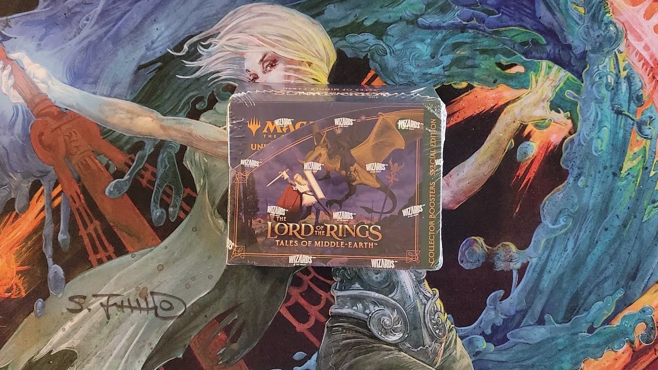 Lord of the Rings super fancy collector box opening! - YouTube