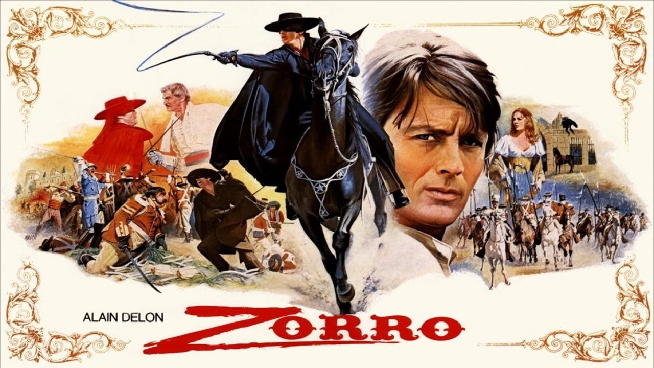 Zorro (1975) Action Trailer with Alain Delon - YouTube