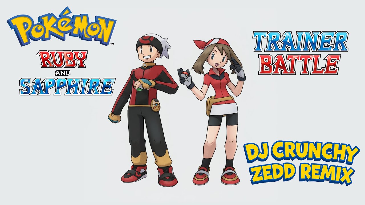 Crunchy Remix - Pokémon Ruby & Sapphire Trainer Battle - YouTube