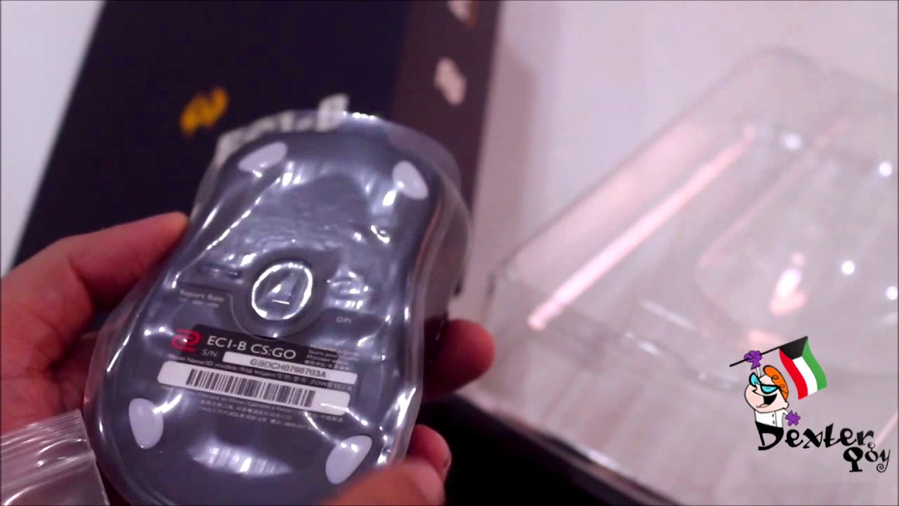 فتح علبة mouse zowii EC1-B (CS GO edition ) - YouTube