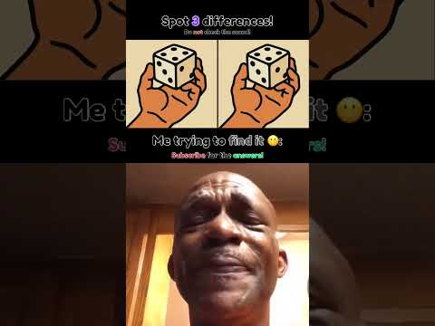 DONT CHECK THE SOUND 😭😭#funny #meme #youraveragenoob #spotthedifference #puzzle