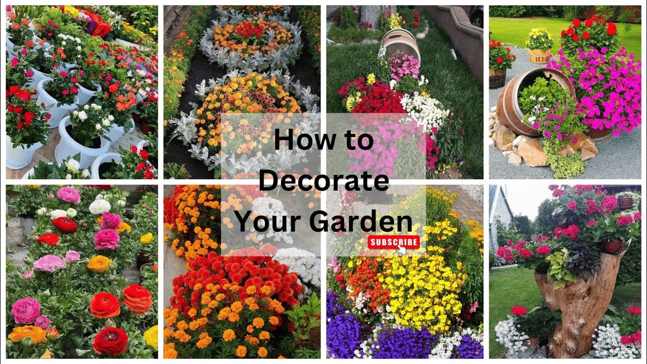 How to Decorate Your Garden with these Stunning Garden Decor Ideas ...