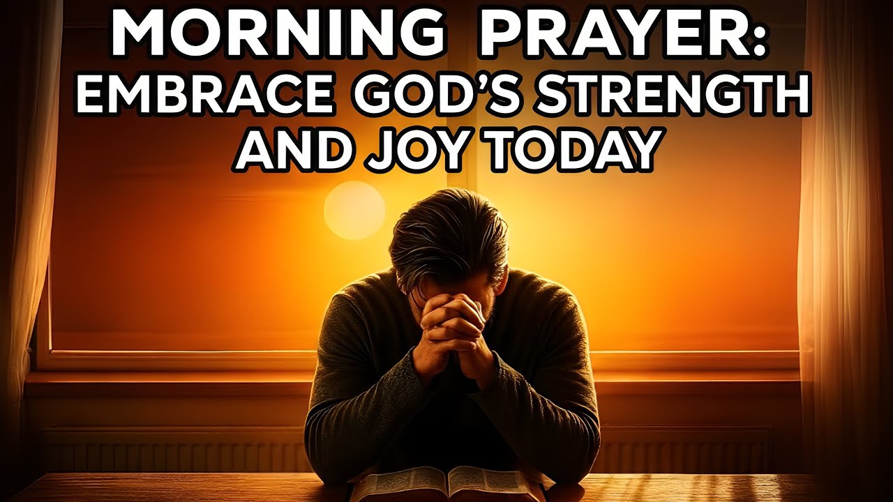 🌟"Morning Prayer: Embrace God’s Strength and Joy Today" | # ...
