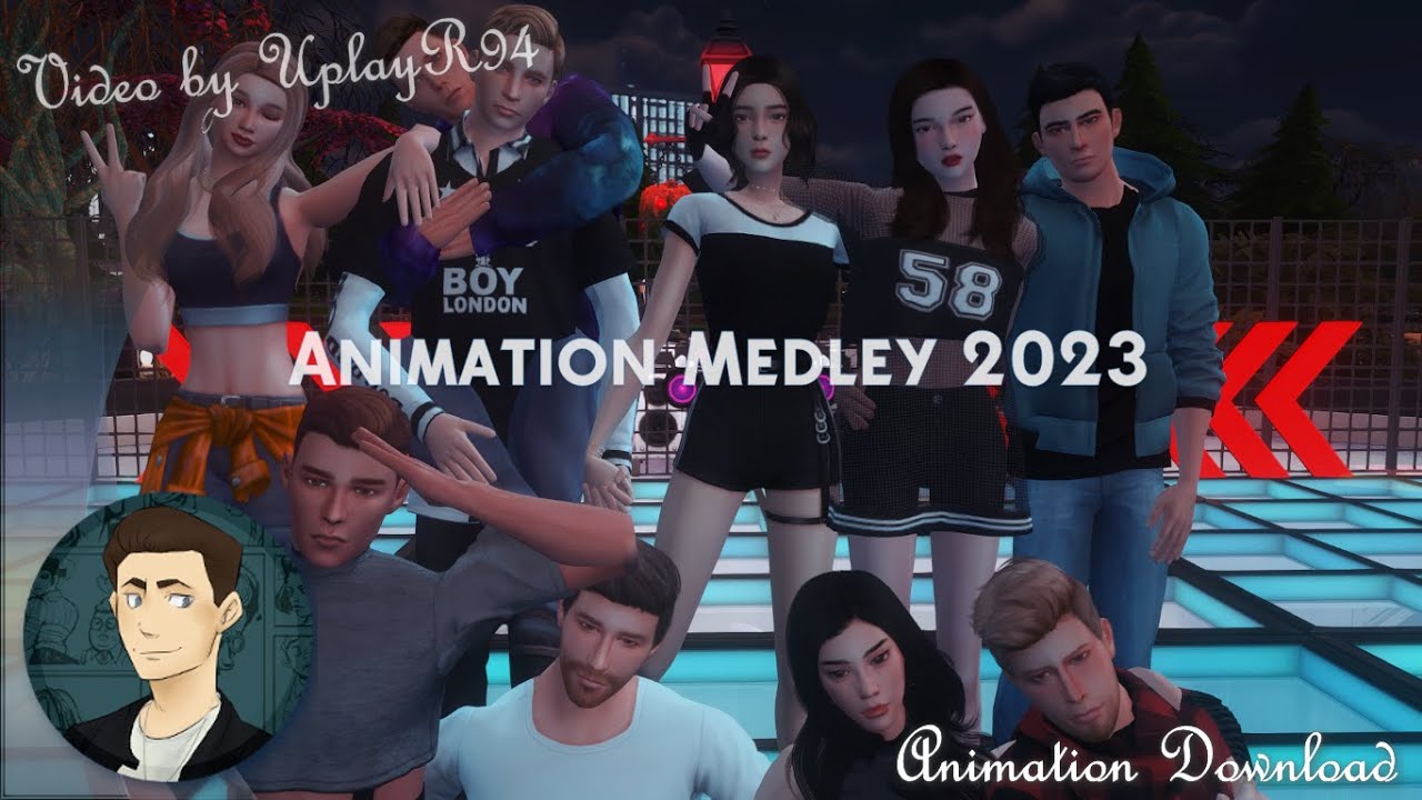 Sims 4 - New Year's Dance Animation Medley (Tiktok Animation Download ...