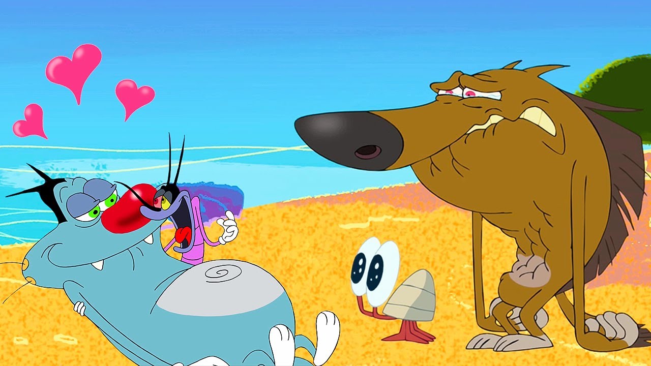 Oggy and the Cockroaches - Zig & Sharko 😍 A LOVE TALE - Full episodes ...