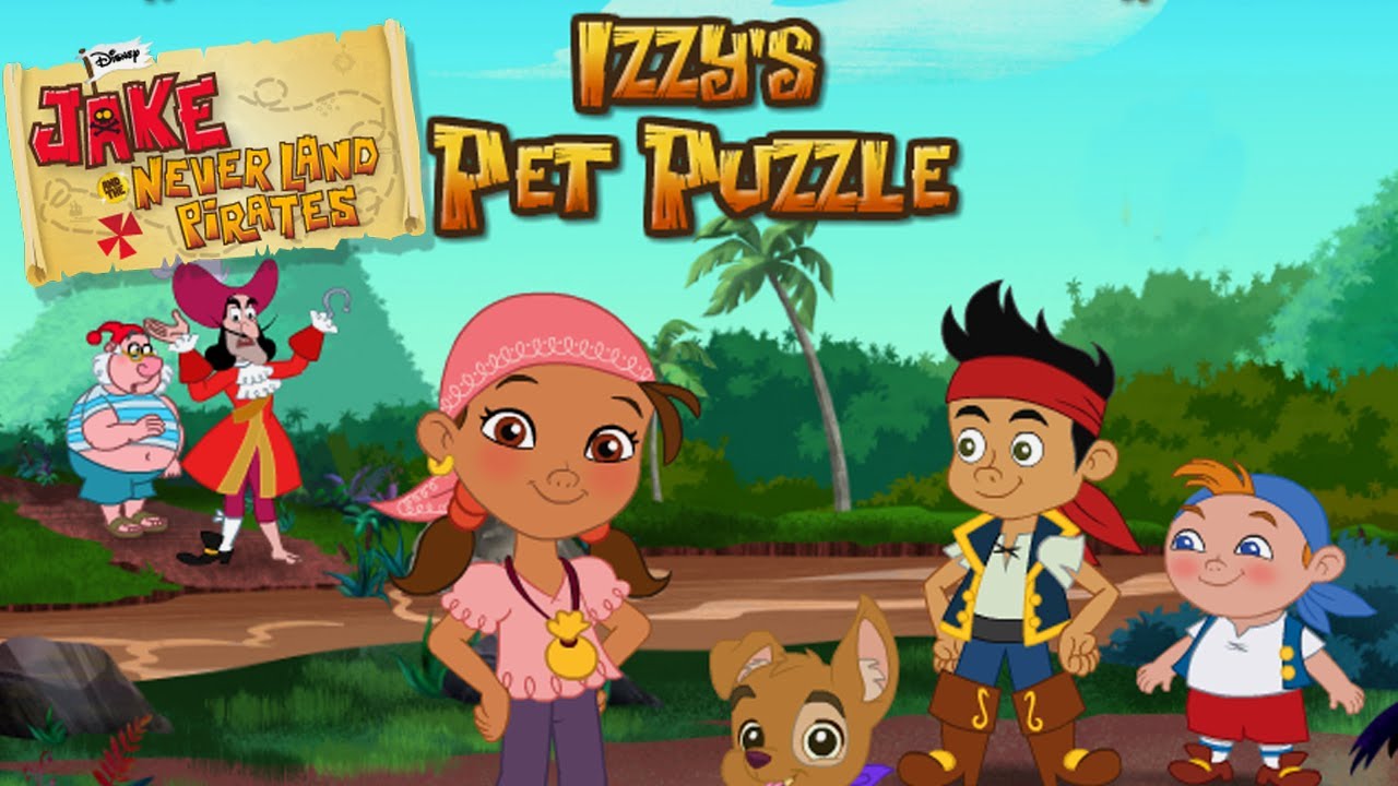 Jake and the Never Land Pirates - Izzy's Pet Puzzle (Game for Kids ...
