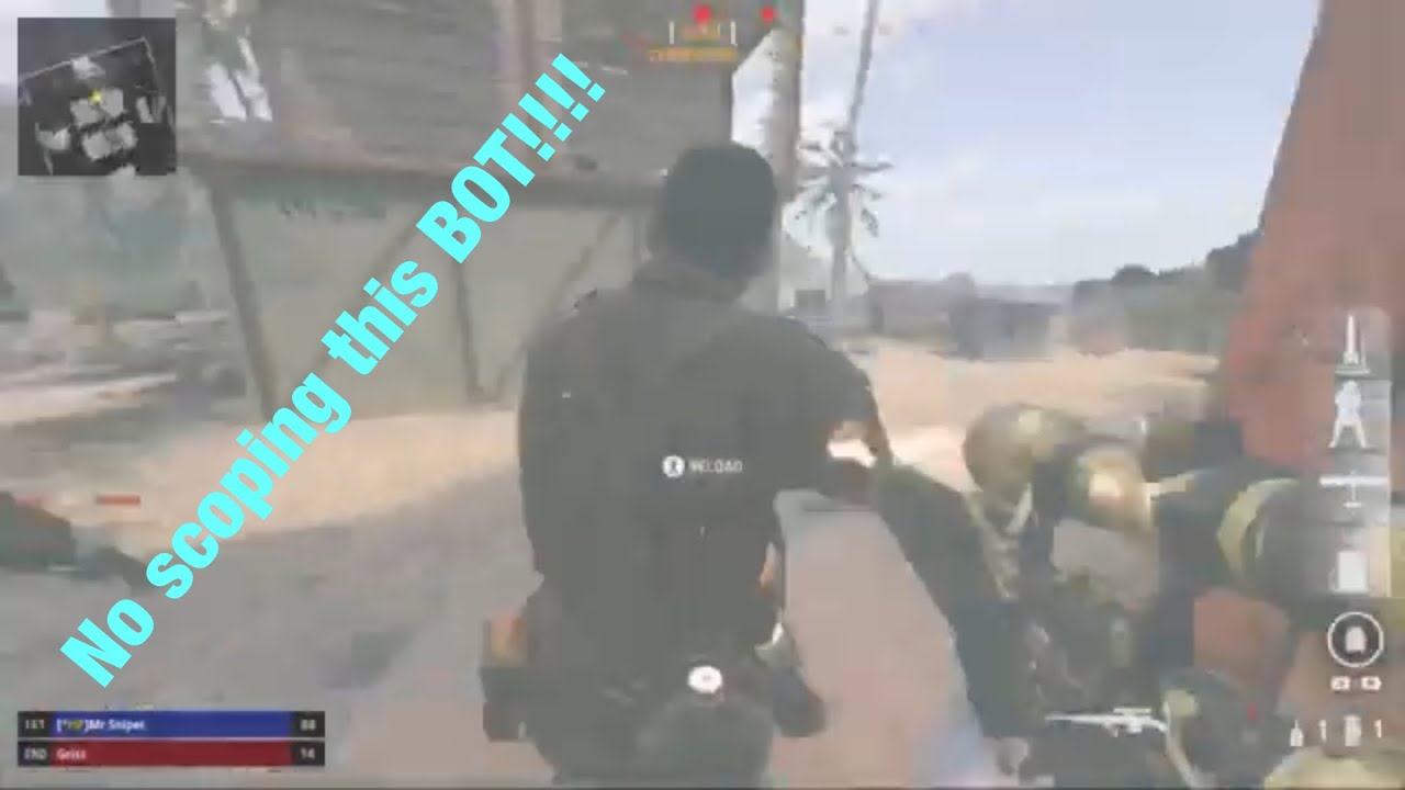 Sniper 360 no scope trick shot! COD Vanguard - YouTube