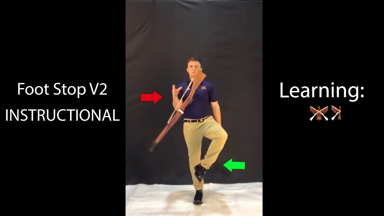 Foot Stop From Continuous - Beginner Level - INSTRUCTIONAL - YouTube
