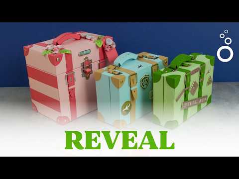 Master 3D Travel Crafts! ✈️ New Legacy Luggage Dies & Adventure Awaits Papers | Tonic Studios