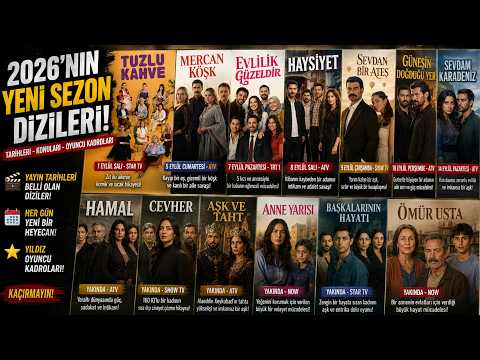 EYLÜL 2026 EKRAN SAVAŞLARI! 📺 Yeni Sezonda Hangi Dizi Tutacak? (Dev Kadrolar & Konular)
