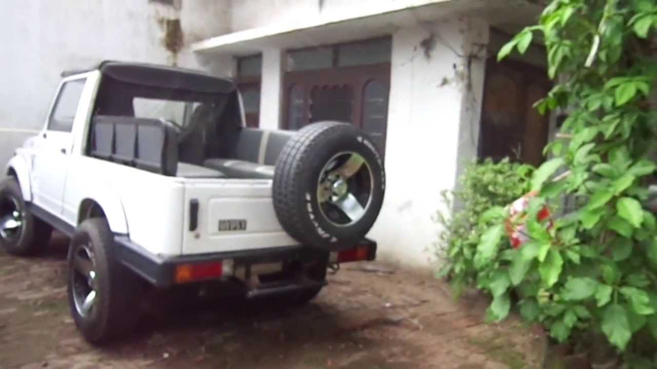 maruti gypsy king 4x4 !!!!! - YouTube