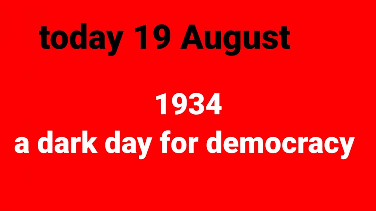 19 August Today History This Day In History World History Today 19-august-today-history-this-day-in-history-world-history-today