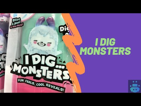 I Dig Monsters Unboxing Toy Review | TadsToyReview - YouTube