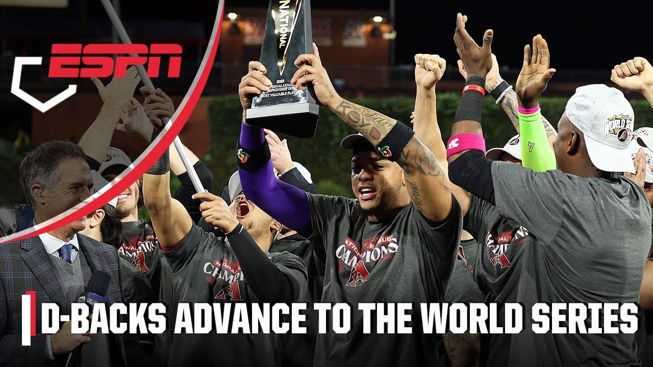 🚨 THE MOMENT THE ARIZONA DIAMONDBACKS WON THE 2023 NLCS 🚨 - YouTube