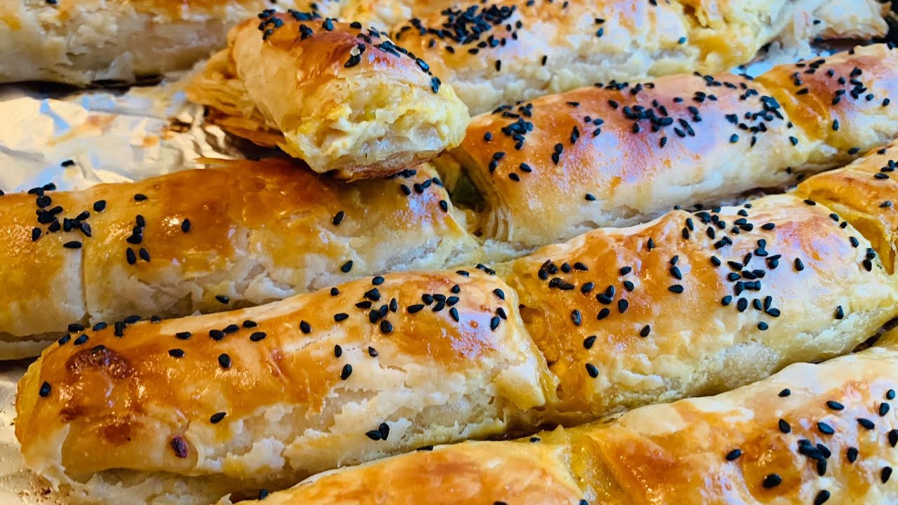 Fatayer ela chkel sıgara // فطائر على شكل سيگار // Fatayer en forma de ...