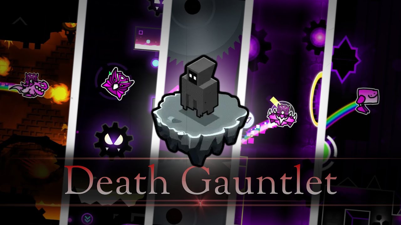 Death Gauntlet 100% (All Coins) | Geometry Dash - YouTube