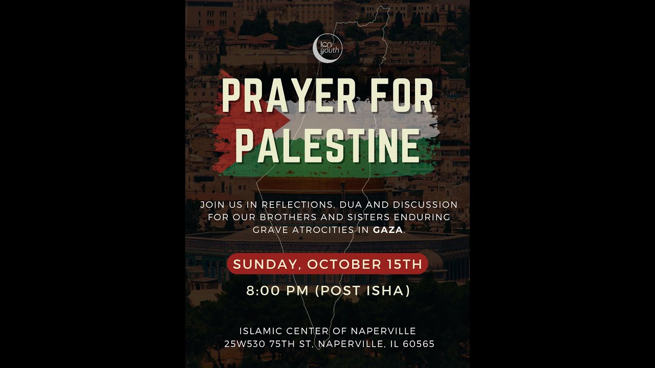 Prayer for Palestine - YouTube
