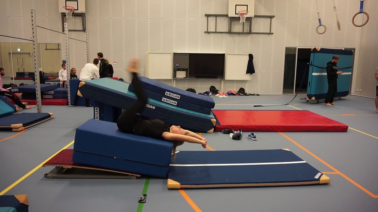 rollen van schuin blok - YouTube