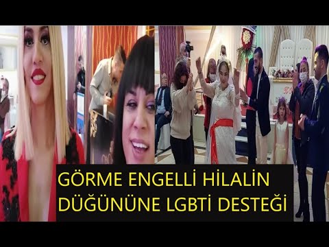 GÖRME ENGELLİ HİLALİN DAMATSIZ DÜĞÜNÜ