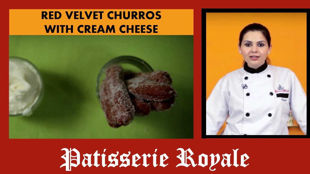 Red Velvet Churros With Cream Cheese | Red Velvet Recipes | Churro ...