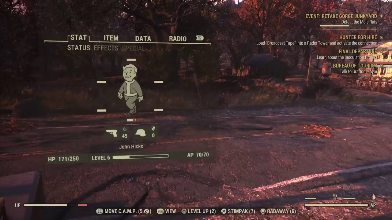 Fallout 76 on the PS5 - YouTube
