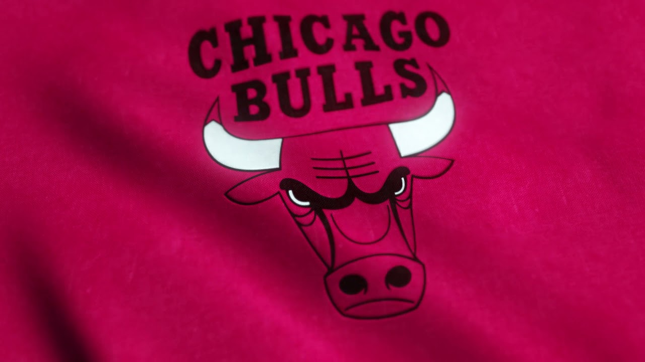 Chicago Bulls Logo Flag Animation Loop - YouTube