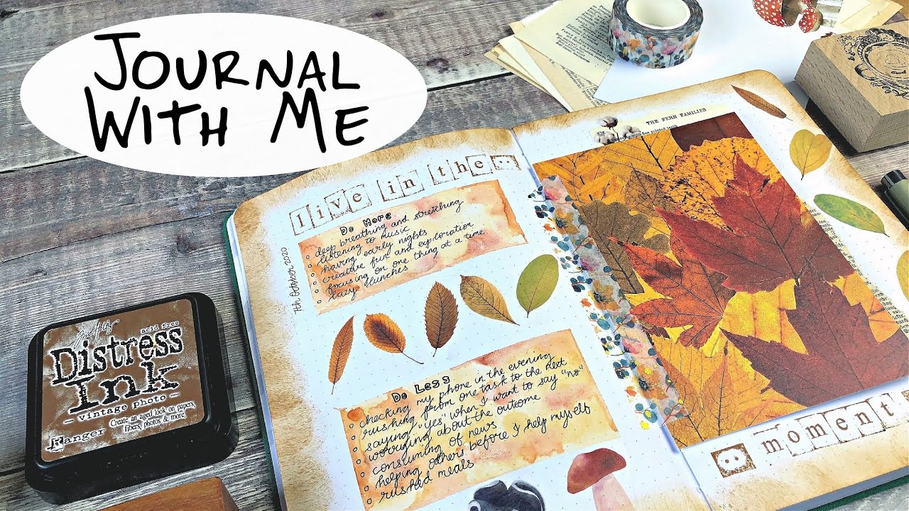 Journal With Me | Live in the Moment - YouTube