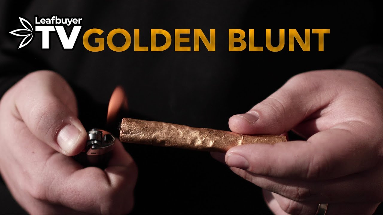 2 Gram 24k Golden Blunt - Shine Papers - YouTube
