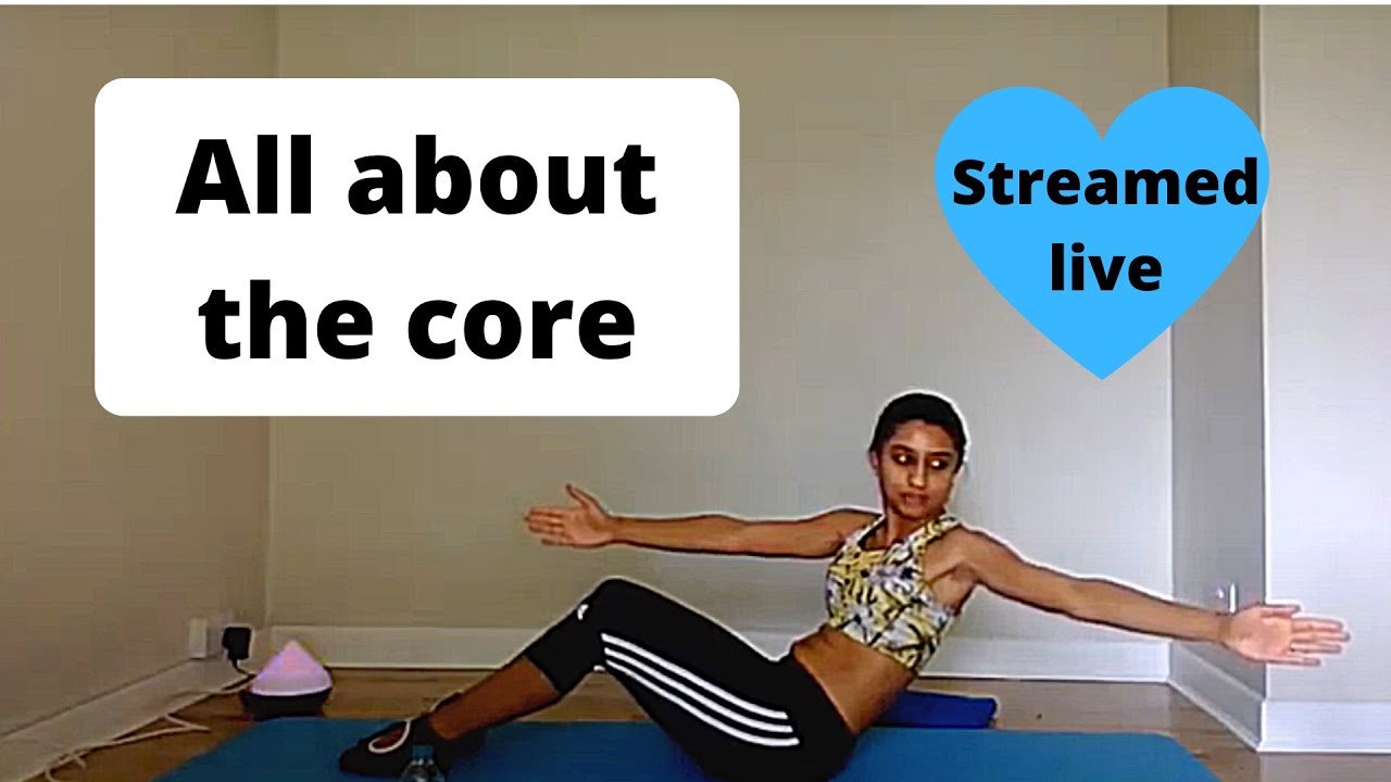 35-minute core control class - YouTube