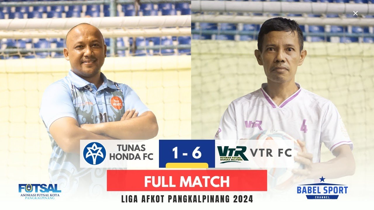 🔴 FULL MATCH TUNASHONDA FC (1) VS (6) VTR FC | LIGA AFKOT PANGKALPINANG - YouTube