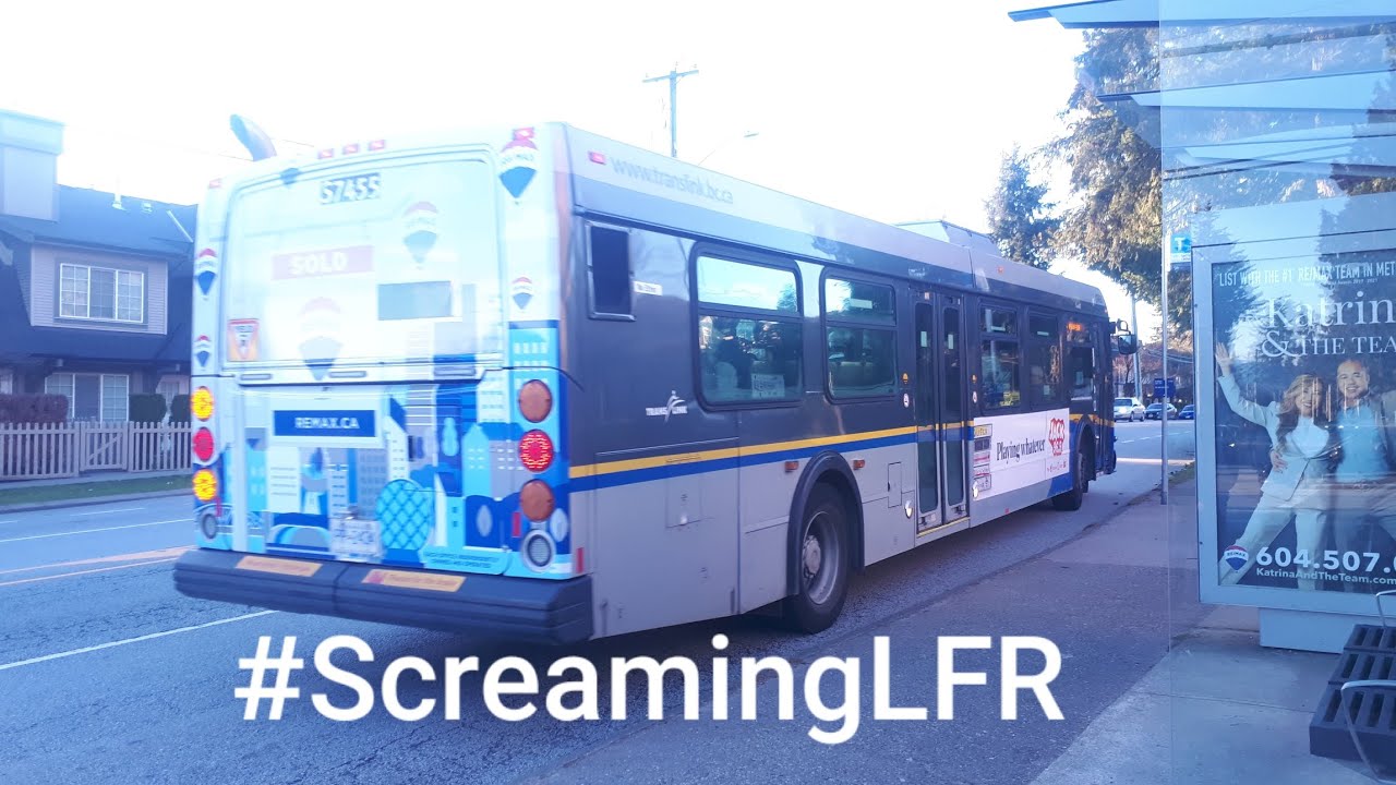 Translink NFI D40LFR 7455 on the 335 #ScreamingLFR - YouTube