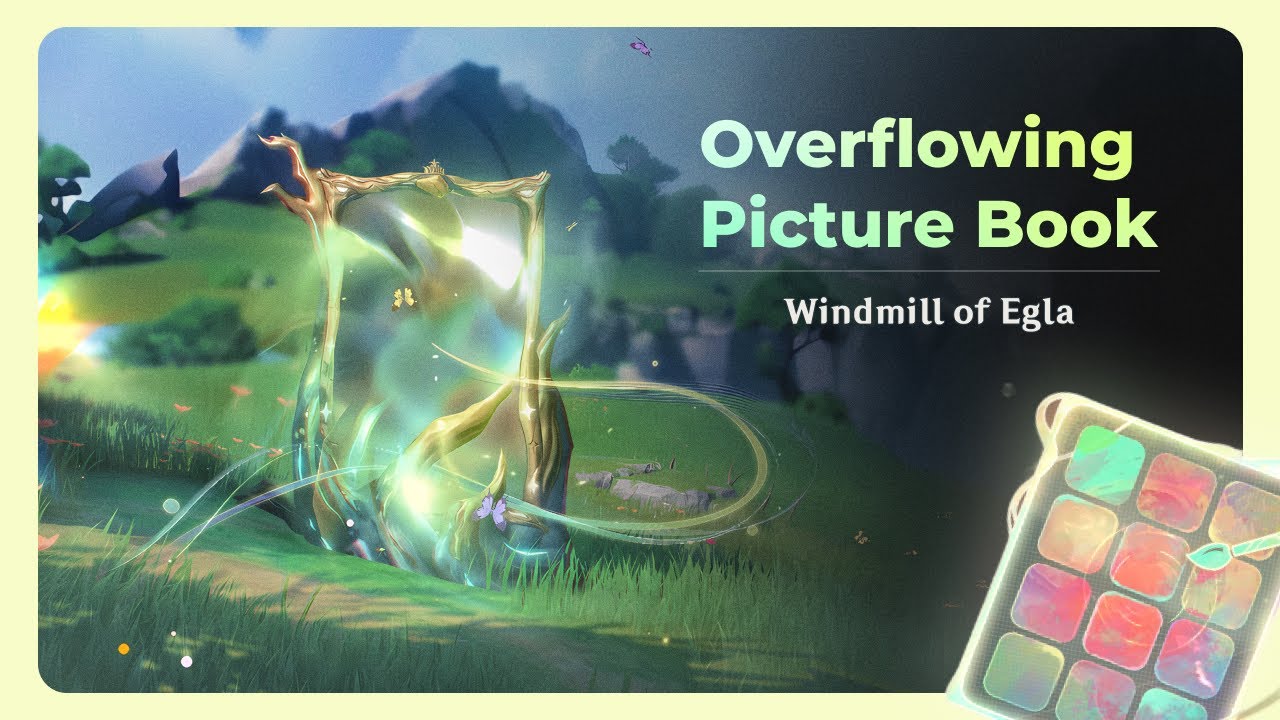 Windmill Of Egla | Overflowing Picture Book - YouTube