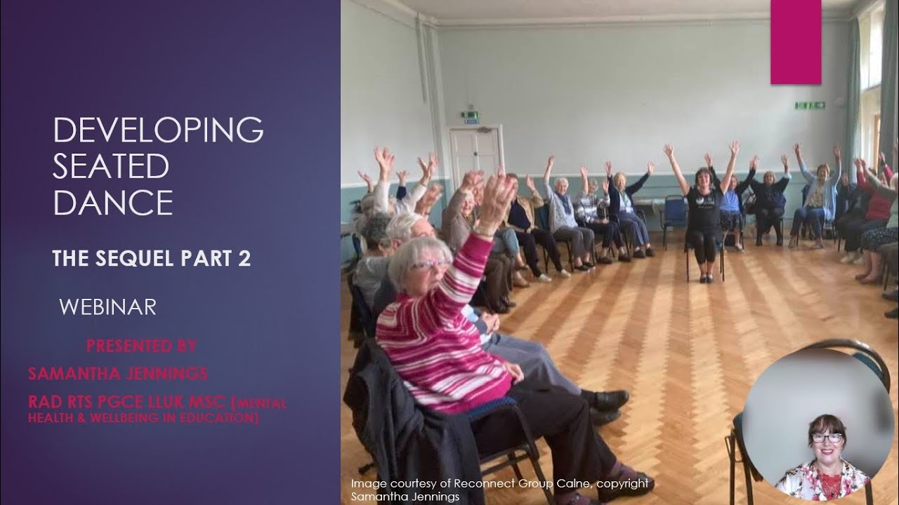 Seated dance training webinar trailer part 2 . Training the trainers ...