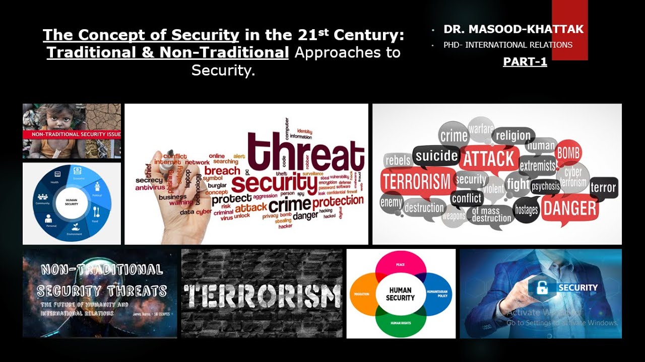 The Concept of Security in the 21st Century: Traditional & Non ...
